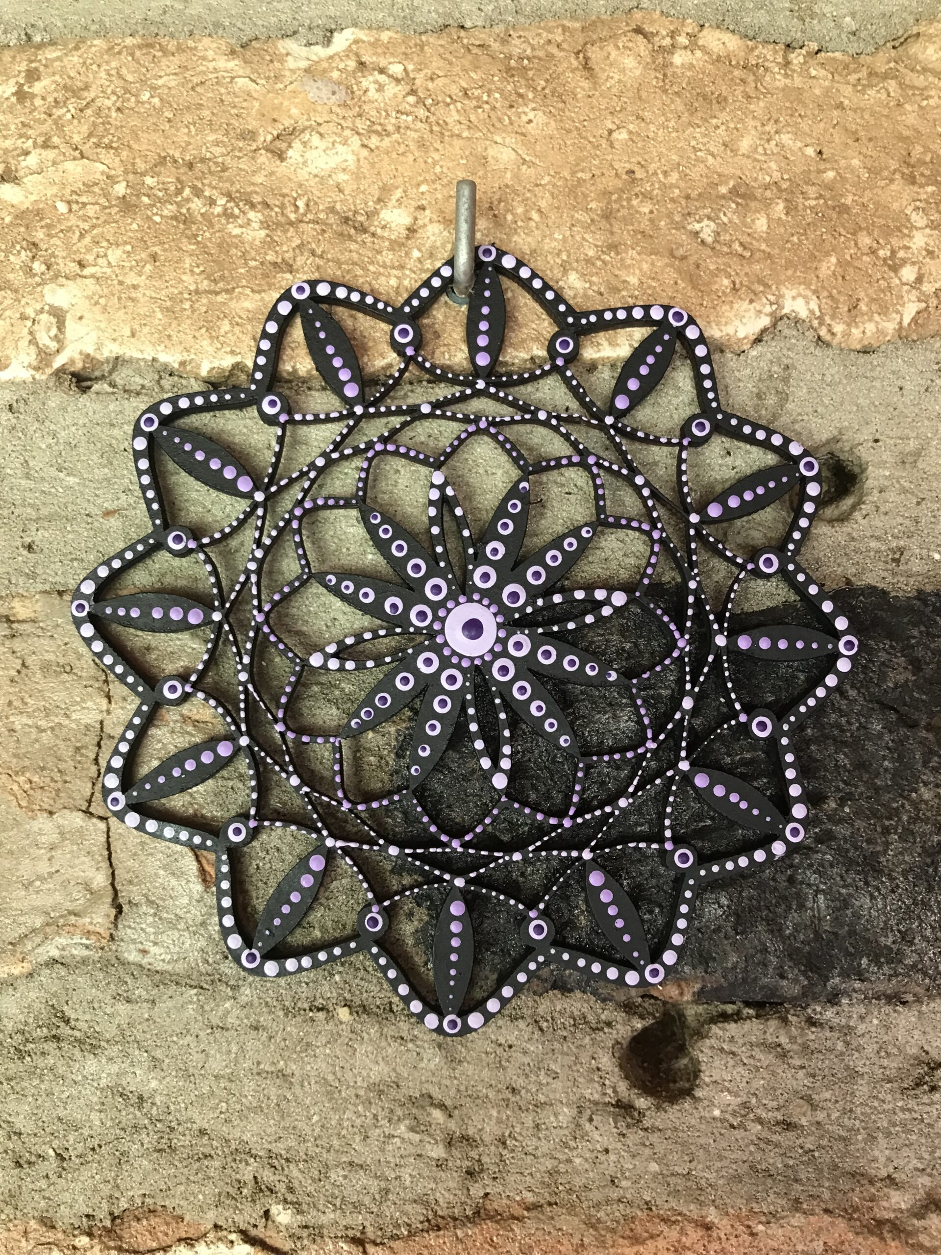 Mandala 15 cm - Flor - Energia da Semente